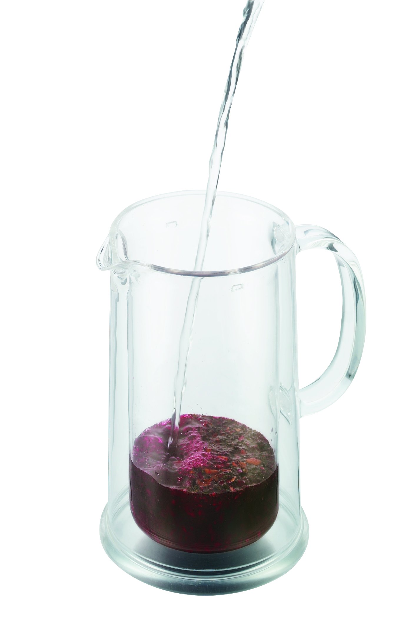 BODUM 1608-10 Thermia Double Wall Coffee and Tea Press, 12.6 x 17.9 x 23.8 cm,Transparent