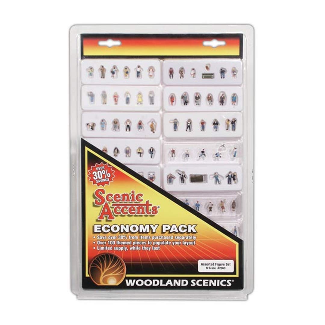 N Economy Figure Set, Assorted
