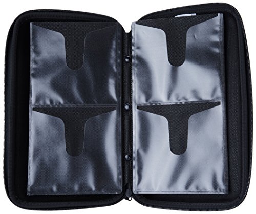 Case Logic CD/DVDW-208 224 Capacity Classic CD/DVD Wallet (Black) & CDE-72 72 Capacity Heavy Duty CD Wallet (Blue)