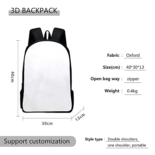 BQXZAKG Choo-Choo Charles Backpack Merch Cloth Backpack Shoulders Bag Multi Zipper Video Game Bag Travel Backpacks