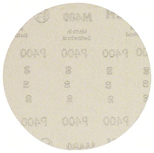 Bosch Professional 2608621161 G400, Set of 50 Sanding Sheets M480 Best (Wood and Paint, Ø 125 mm, Grit P400, Accessories for Random Orbit Sander), Beige, x 50, Pieces