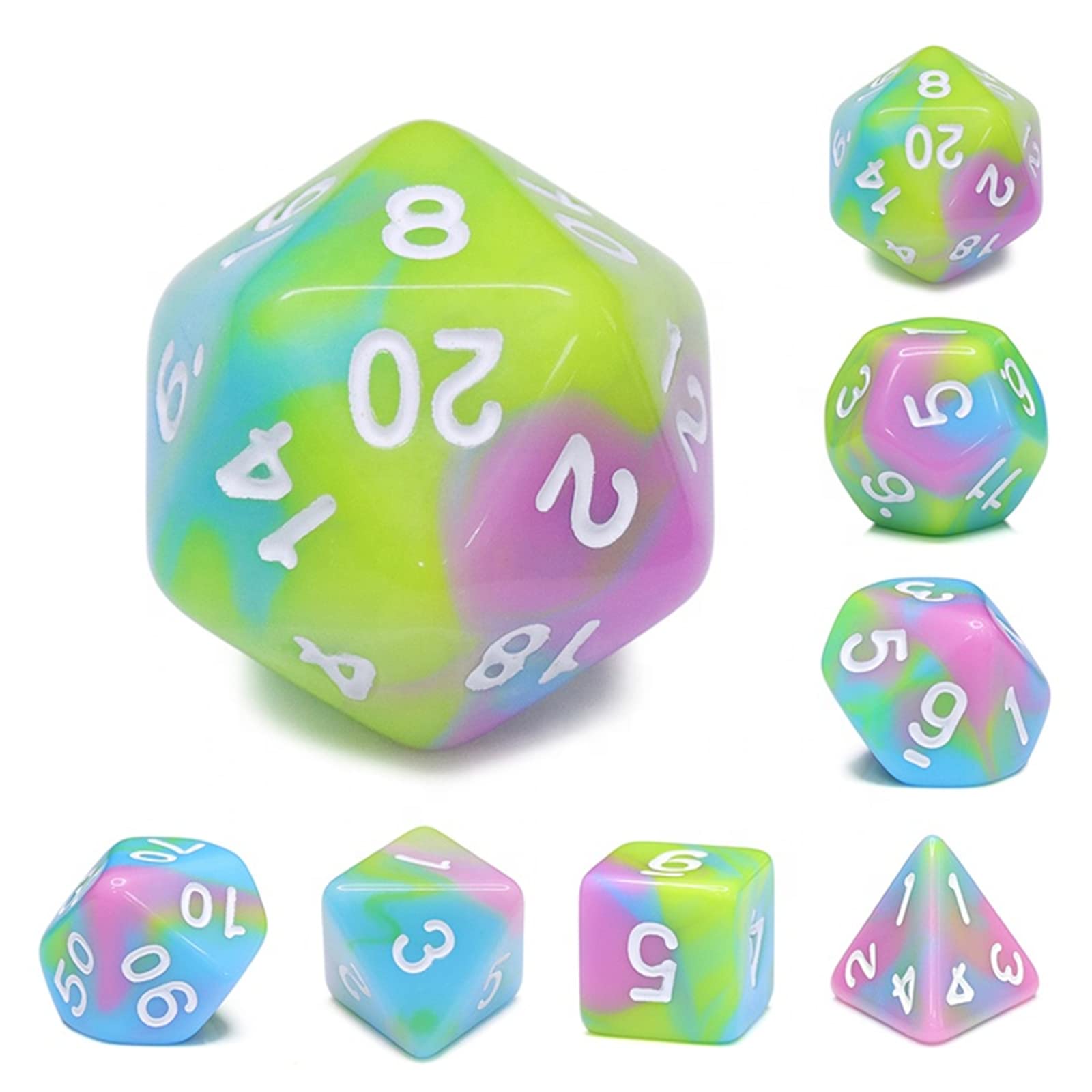 Candy Role Playing dice Set