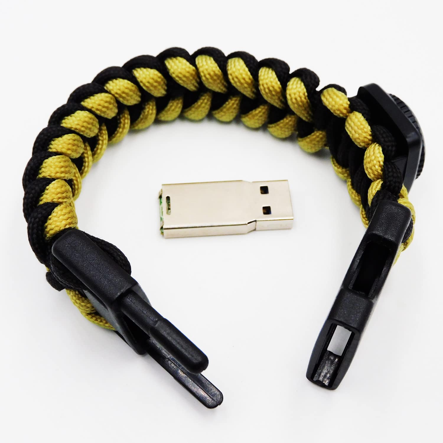Bracelets USB Flash Drives Thumb Drive with Compass for Travel Companion and Outdoor Sports Lovers (USB3.0 8GB)