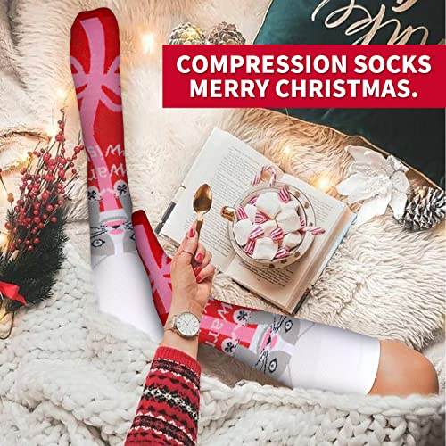 Bluemaple 6 Pack Copper Compression Socks for Women and Men Circulation-Best Support for Medical, Running,Nursing,Athletic