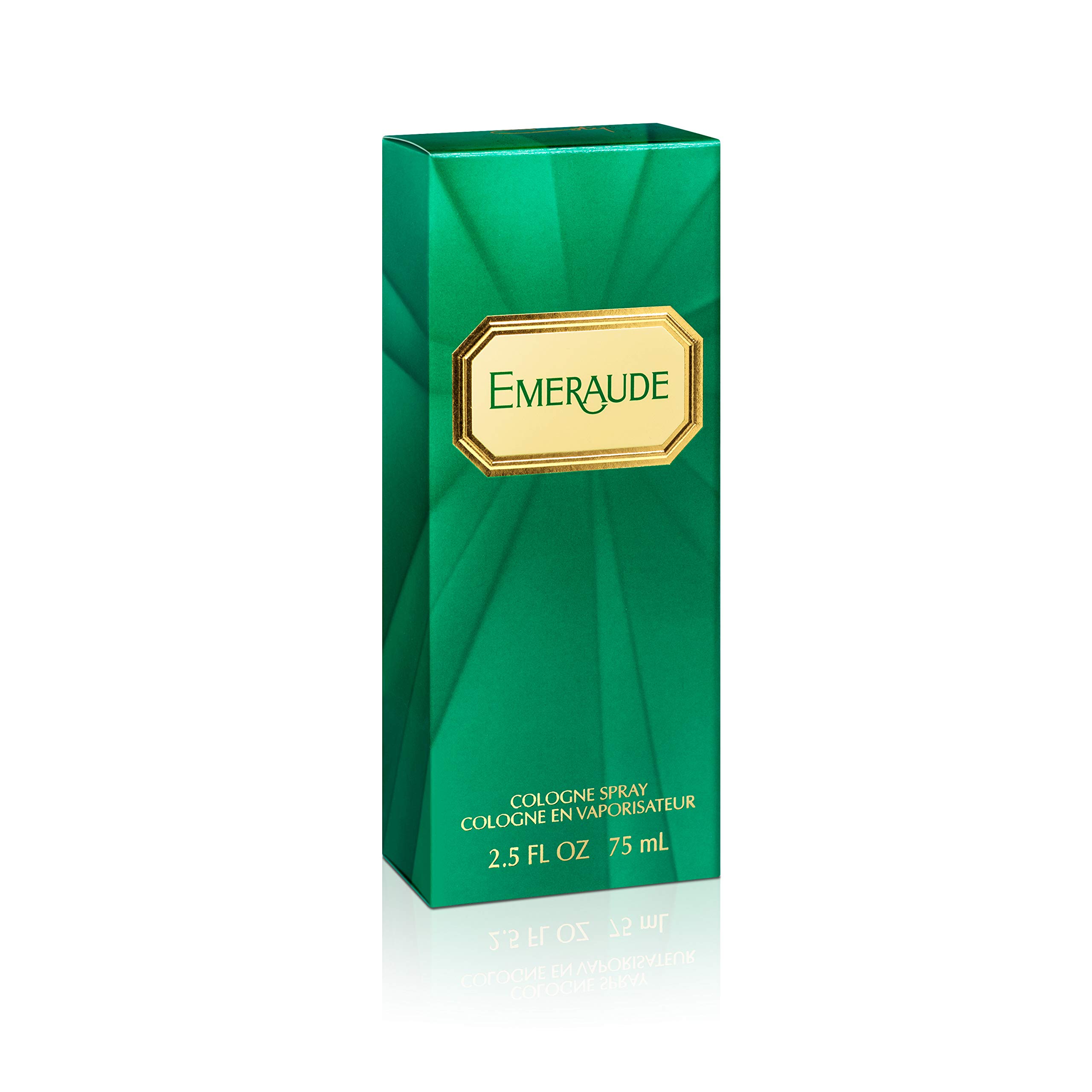Coty Classics Regional Frag Old Line Eau de Cologne Spray, Emeraude, 2.5 Oz (Pack of 2)