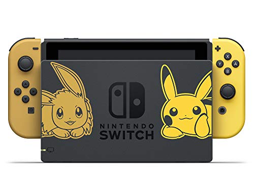 Nintendo Switch Console Bundle- Pikachu & Eevee Edition with Pokémon: Let's Go, Pikachu! + Poke Ball Plus