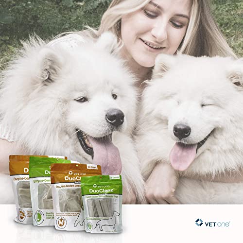VetOne: DuoClenz Rawhide Dental Hygenic Chews for Extra Large-sized Dogs, 30-Count Bag