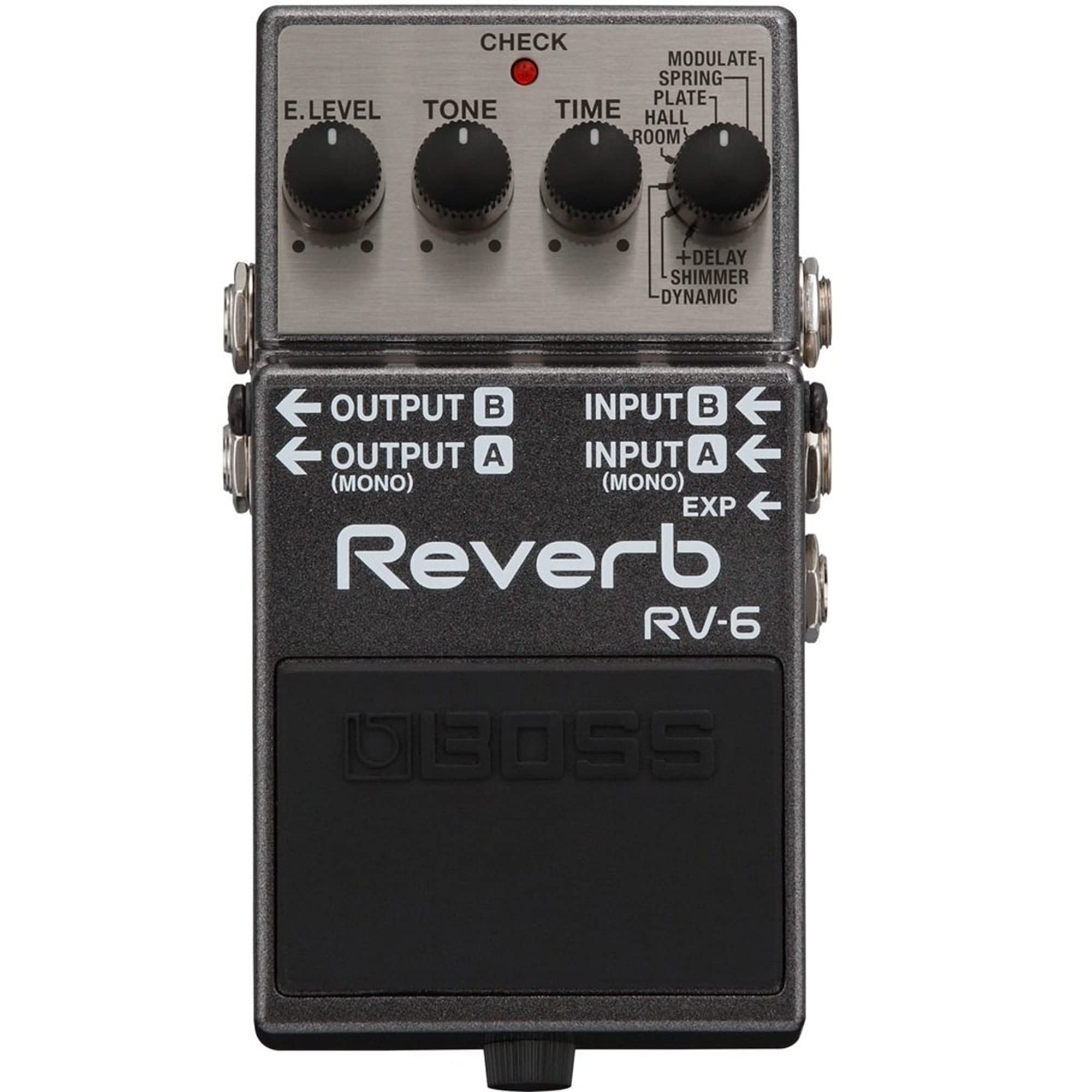 Boss RV-6 Digital Reverb Bundle w/Boss PSA-120S2 Power Supply