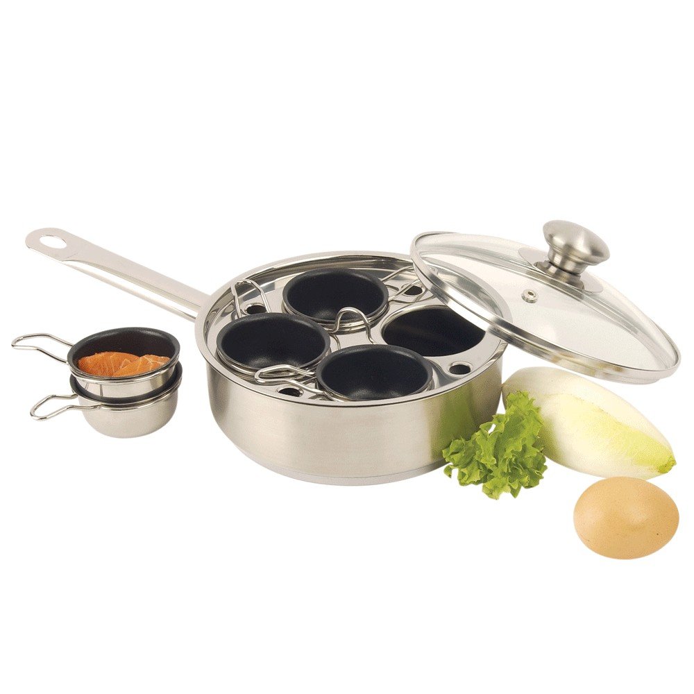 Demeyere 4-Cup Egg Cooker/Poacher