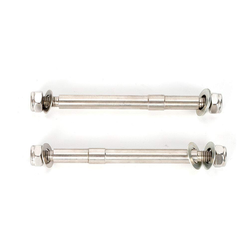 Boat Launching Wheels, Aluminum Transom Launching Wheel Dolly for Inflatable Dinghy Boat for Inflatable Dinghy Yacht Tender Raft - US Shipping (A-Black)