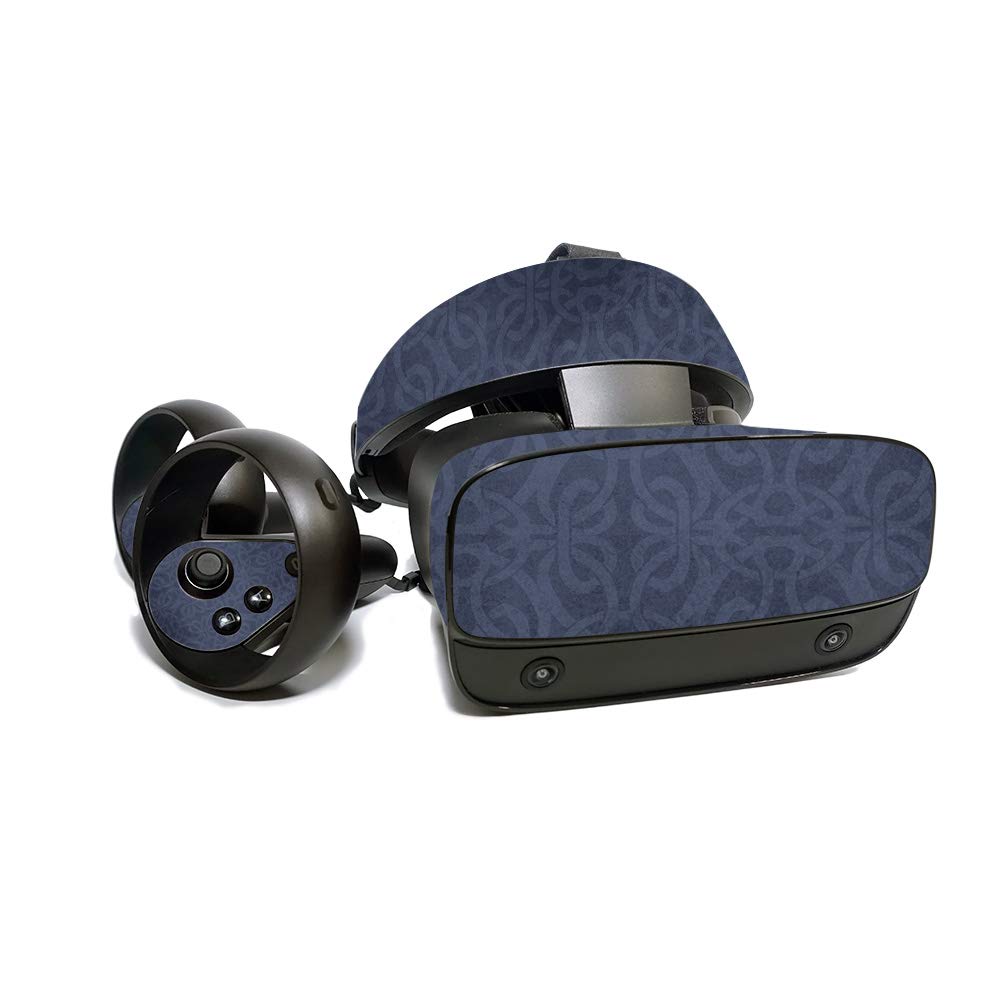 MightySkins Skin for Oculus Rift S - Charcoal Lattice | Protective, Durable, and Unique Vinyl Decal wrap Cover | Easy to Apply, Remove, and Change Styles | Made in The USA