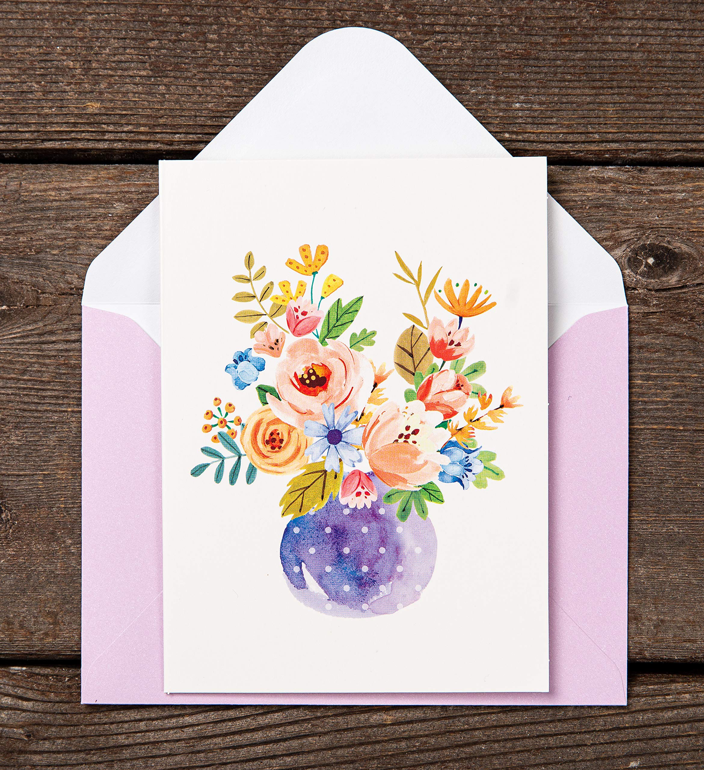 Blank Cards with Envelopes - 48 Floral Blank Note Cards with Envelopes β 4 Assorted Cards for All Occasions! Blank Notecards and Envelopes Stationary Set for Personalized Greeting Cards-4x5.5"
