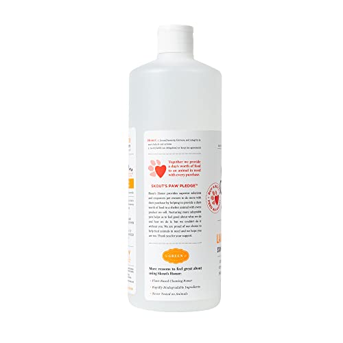 Skout’s Honor: Professional Strength Laundry Booster - Stain and Odor Removal Additive - 3x Concentrated Solution For Laundry Use - 32 oz.