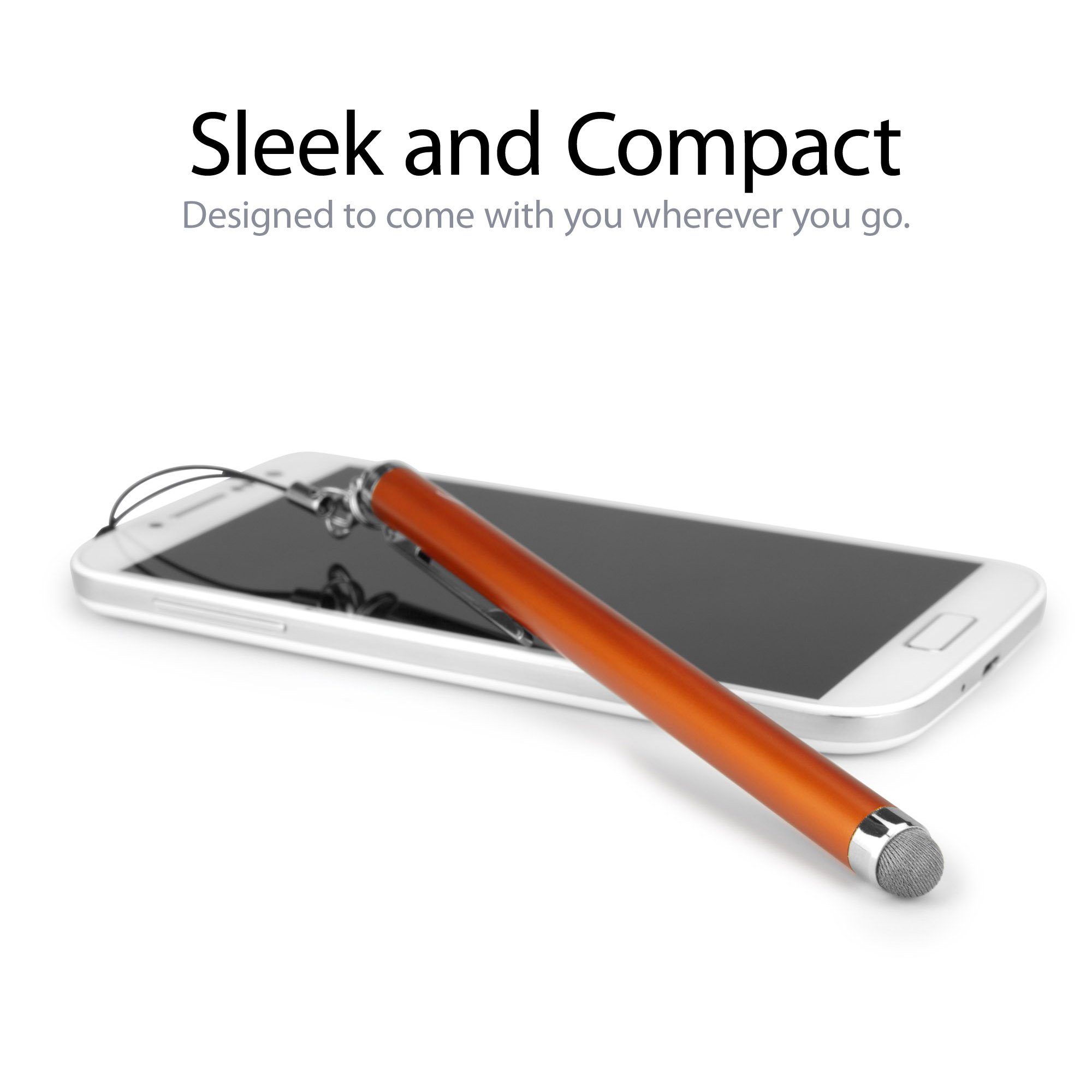 BoxWave Stylus Pen Compatible with Acer ConceptD 7 Ezel (CC715-72G) - EverTouch Capacitive Stylus, Fiber Tip Capacitive Stylus Pen for Acer ConceptD 7 Ezel (CC715-72G) - Jet Black