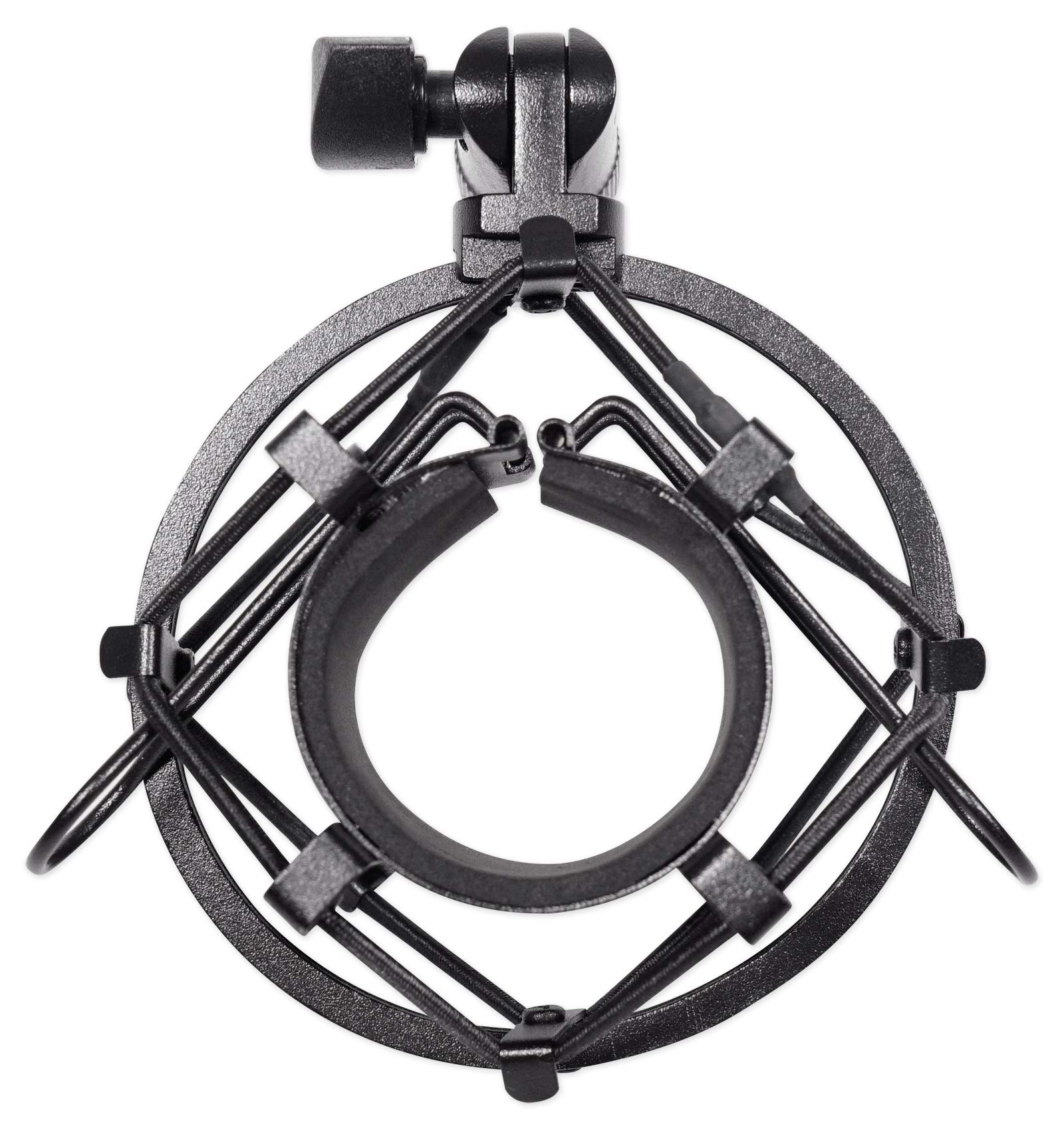 Rockville RockShock Black Studio Condenser Microphone Metal Shock Mount w/Foam