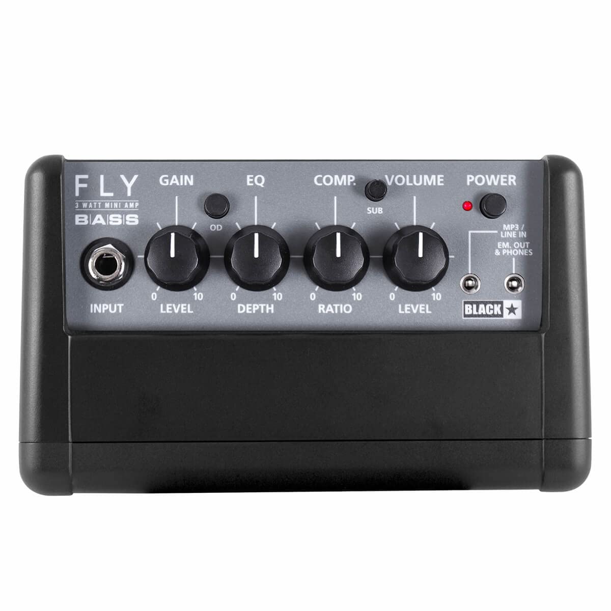 Blackstar Bass Combo Amplifier, Black (FLY3BASS)