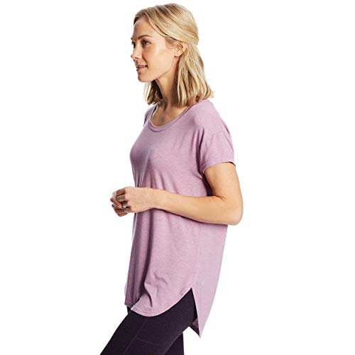 C9 Champion womens Active Tee T Shirt, Mauve Mist Purple Heather, Large US
