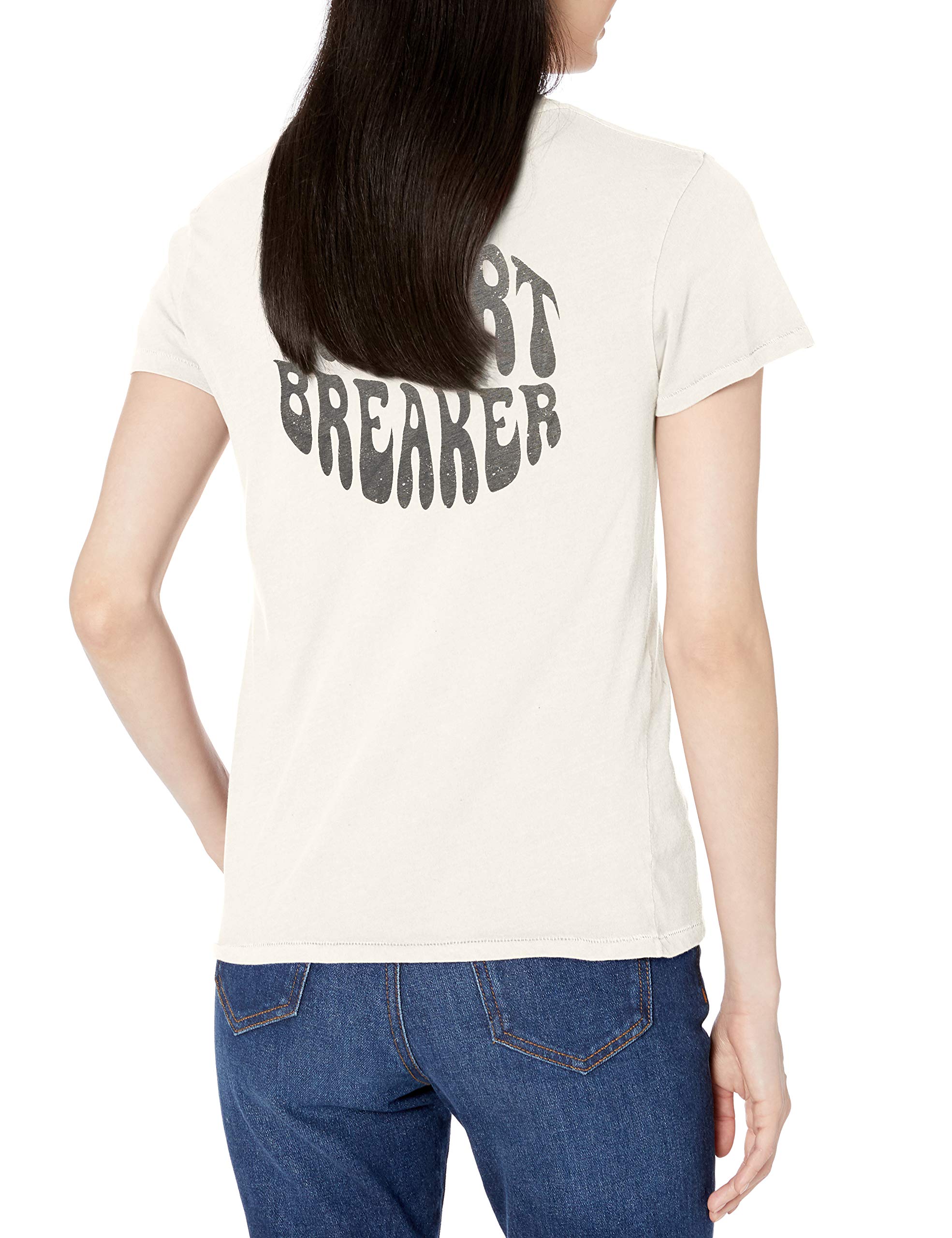 Billabong Womens Graphic Tee, Salt Crystal, S