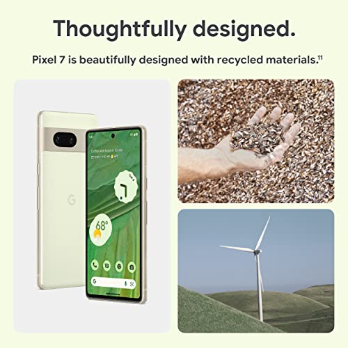 Google Pixel 7-5G Android Phone - Unlocked Smartphone with Wide Angle Lens and 24-Hour Battery - 256GB - Obsidian