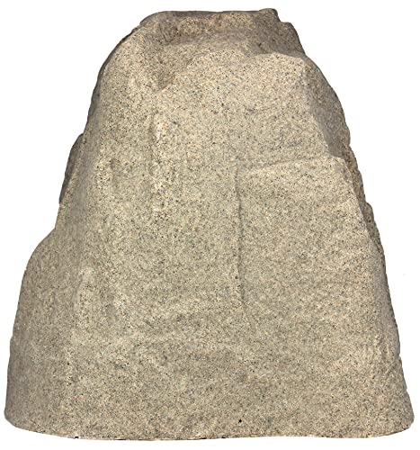 Emsco Group 2181 Large β Lightweight Landscape Rock-Resin, Sandstone