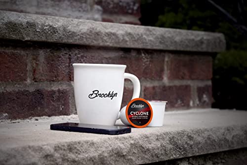 Brooklyn Beans Cyclone Gourmet Coffee Pods, Compatible with 2.0 Keurig K Cup Brewers, 40 Count