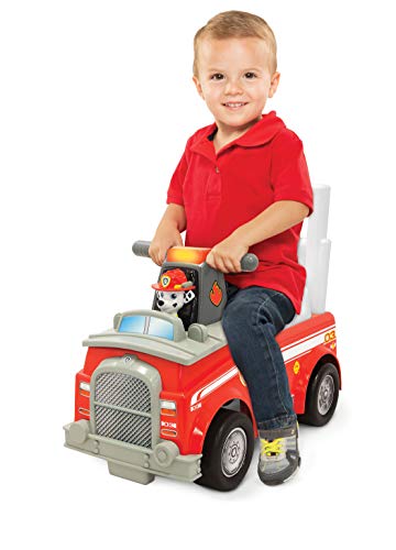 Paw Patrol Kids Ride On Marshall Fire Truck Ride-On with Lights and Sounds