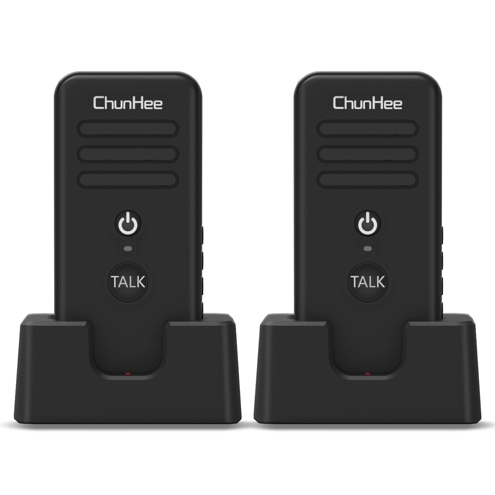 ChunHee Wireless Home Intercom System for Elderly, 1/2 Mile Intercom System for Home Use Two-Way Communication Caregiver Pager Nurse Calling Home Intercom System for Patient/Senior/Disabled/Pregnant
