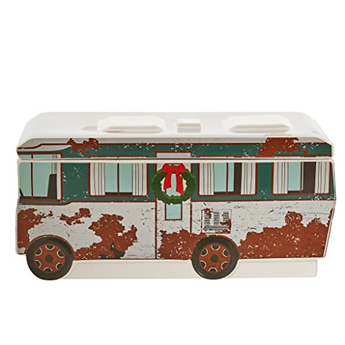 Department 56 National Lampoon's Christmas Vacation Cousin Eddie's RV Sculpted Canister Cookie Jar, 5 Inch, Multicolor