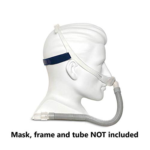 Organic Deal Back Strap Compatible w/ResMed CPAP Mask Swift Fx Nasal Pillow- Replacement Straps for Swift FX Nasal Pillow - ResMed CPAP Supplies option- CPAP Headgear Back Strap (Mask,Frame Not Incl)