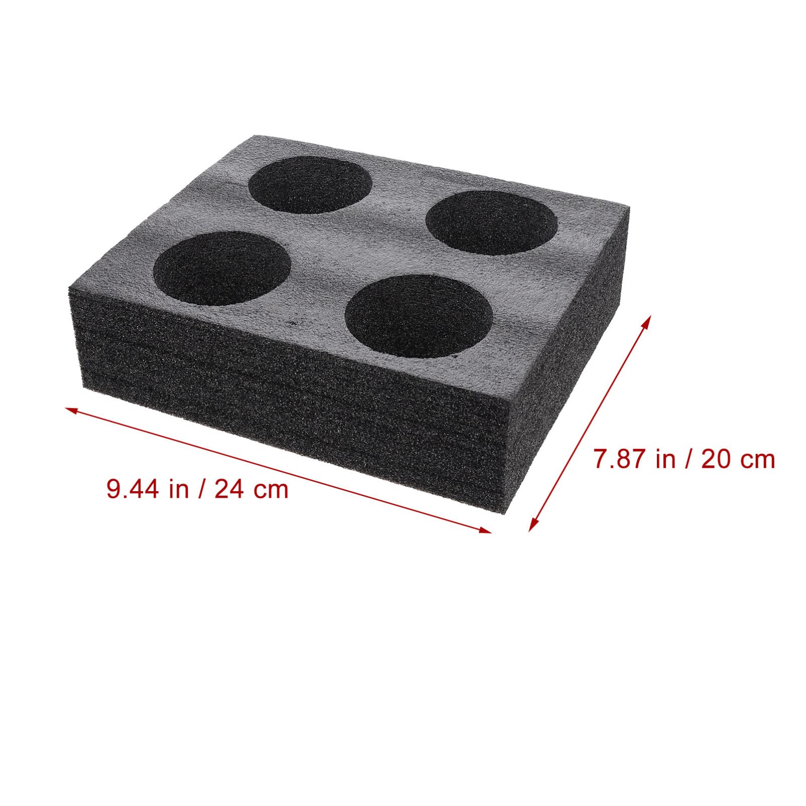 Cabilock 2Pcs Cola Milk Tea Cup Saucer Cup Carrier Door Dash Supplies Coffee Carrier Trays Takeout Coffee Cup Holder Beverage Carrier Trays Drink Pearl Cotton Four Holes Tea Milk