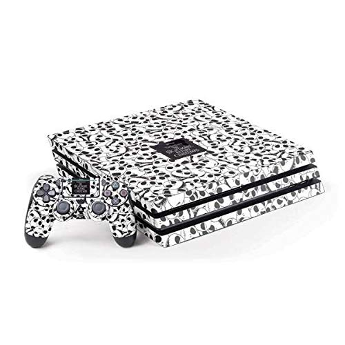 Skinit Decal Gaming Skin Compatible with PS4 Pro Bundle - Officially Licensed Disney The Nightmare Before Christmas Jack Skellington Pattern Design