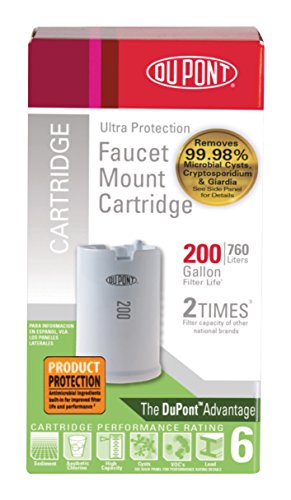 DuPont WFFMC300X Ultra Protection Faucet Mount Water Cartridge