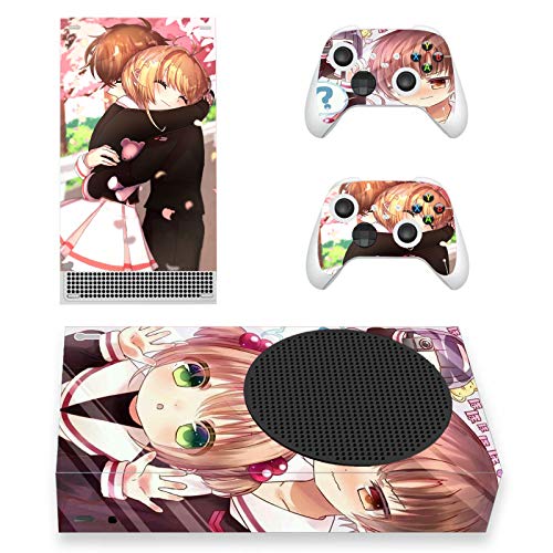 Card Leader Anime Movie Game Console Series S Console and Controller Skin Set, Skin Wrap Decal Kit