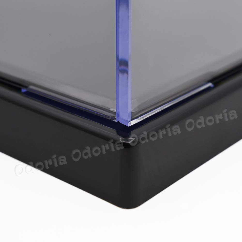 Odoria Clear Acrylic Assembly Required Display Box Case 12.2" High Dustproof Figure Display