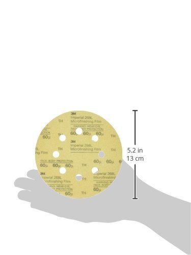 Bosch RSM60 5", 60 Micron, Microfinishing Film Disc, 25 Pack