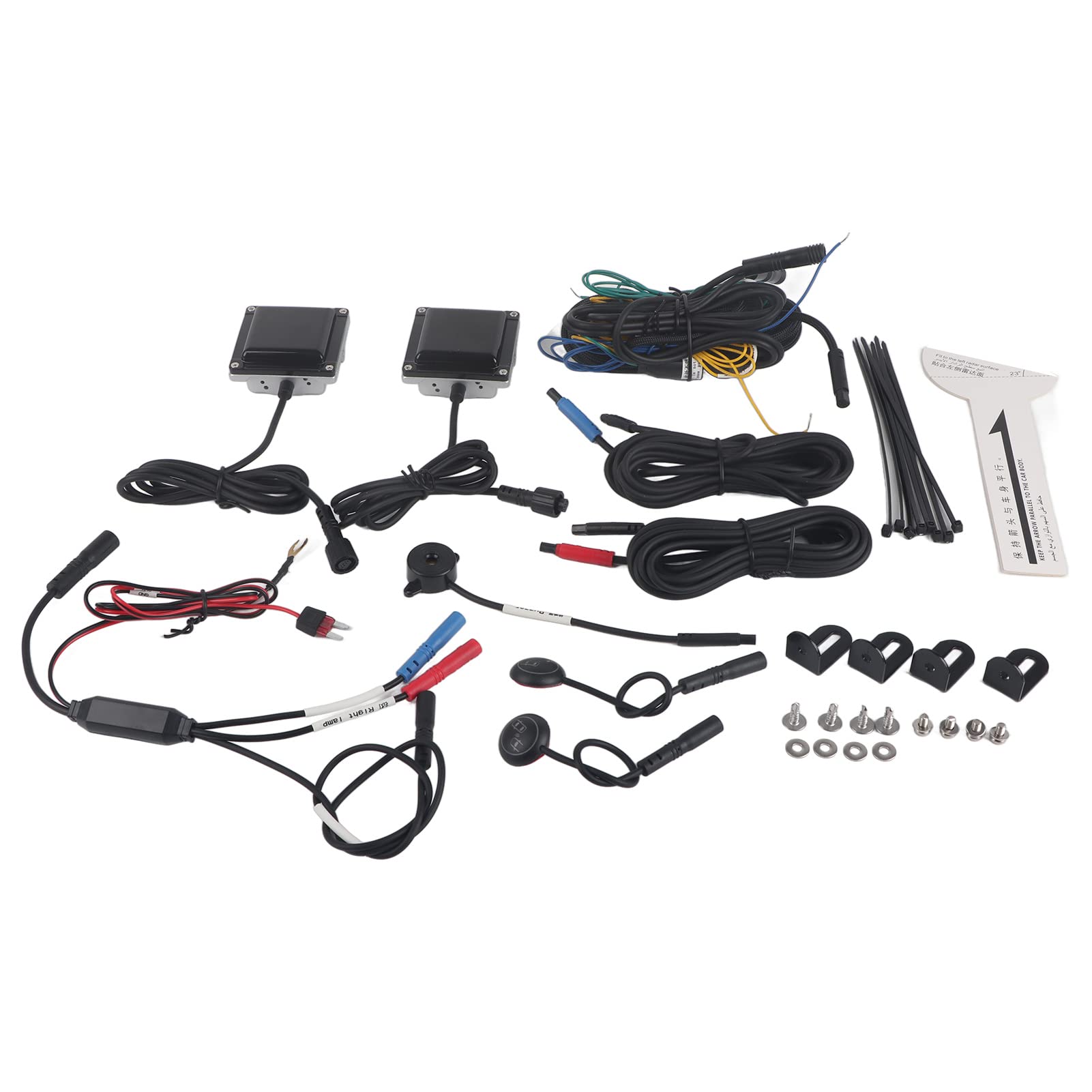 Blind Spot Detection System,Blind Spot Sensor,Blind Spot Detection System,12V Universal Blind Spot Detection Monitoring System Kit B Sensor