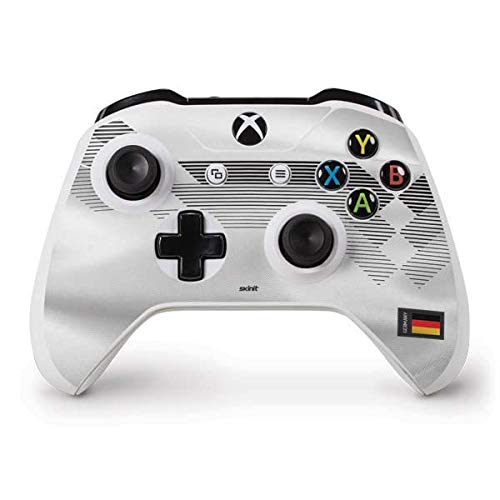 Skinit Decal Gaming Skin Compatible with Xbox One S Controller - Originally Designed Germany Soccer Flag Design