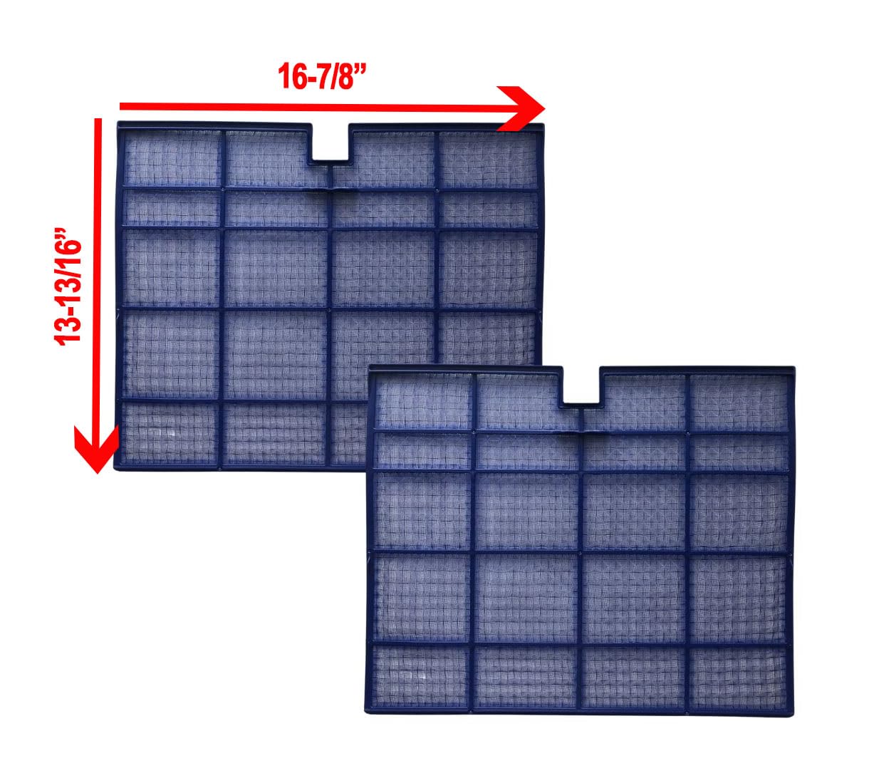 Mitsubishi Electric E12 F28 100 Nano Platinum Mini Split Filter 2-Pack