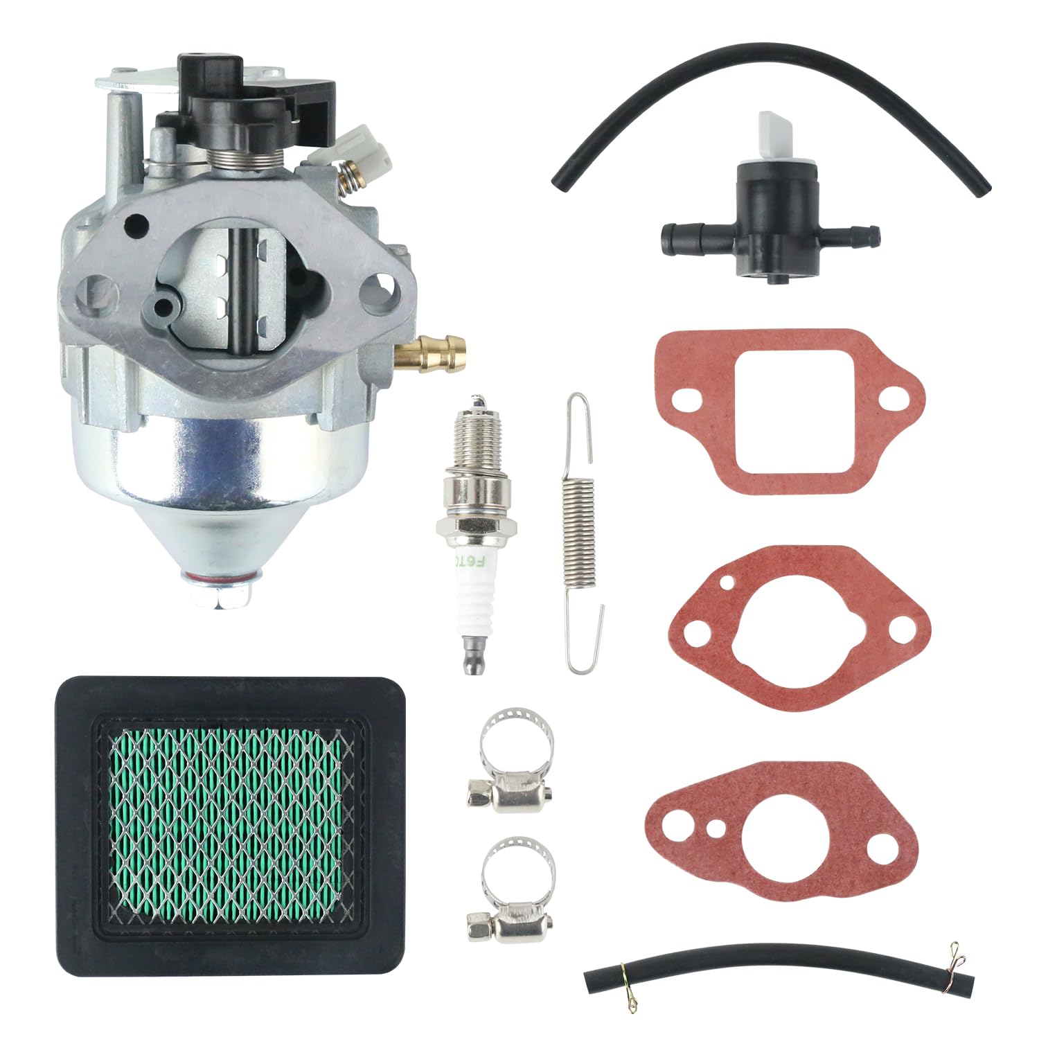 Carburetor for Honda GCV170LA HRN216 HRX217 Models Engine, Carb with Tune-Up Kit Replaces for Parts 16100-Z9M-811 16100Z9L811 16100 Z9L 811