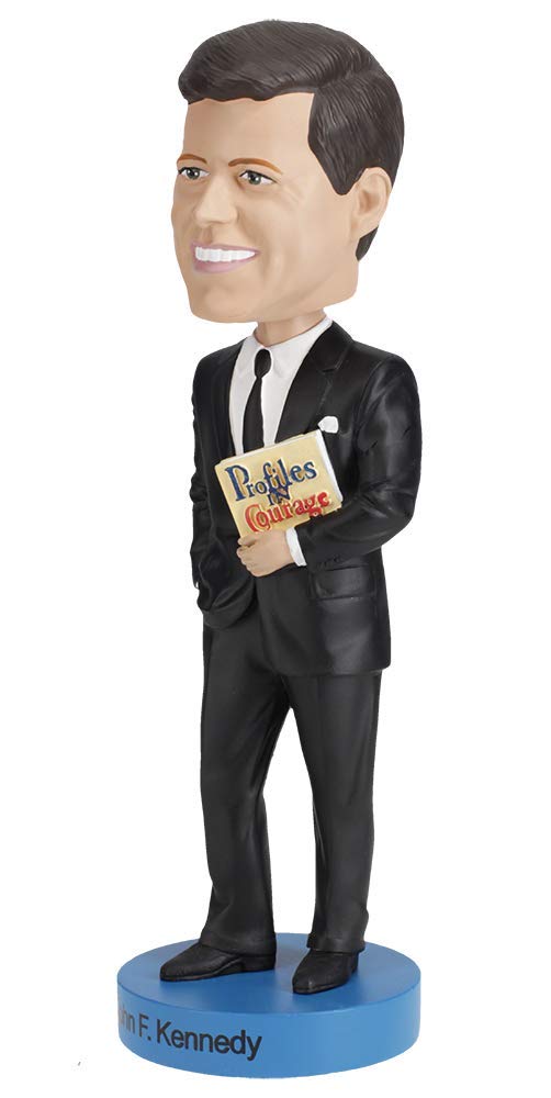 Royal Bobbles John F. Kennedy Bobblehead, Premium Polyresin Lifelike Figure, Unique Serial Number, Exquisite Detail