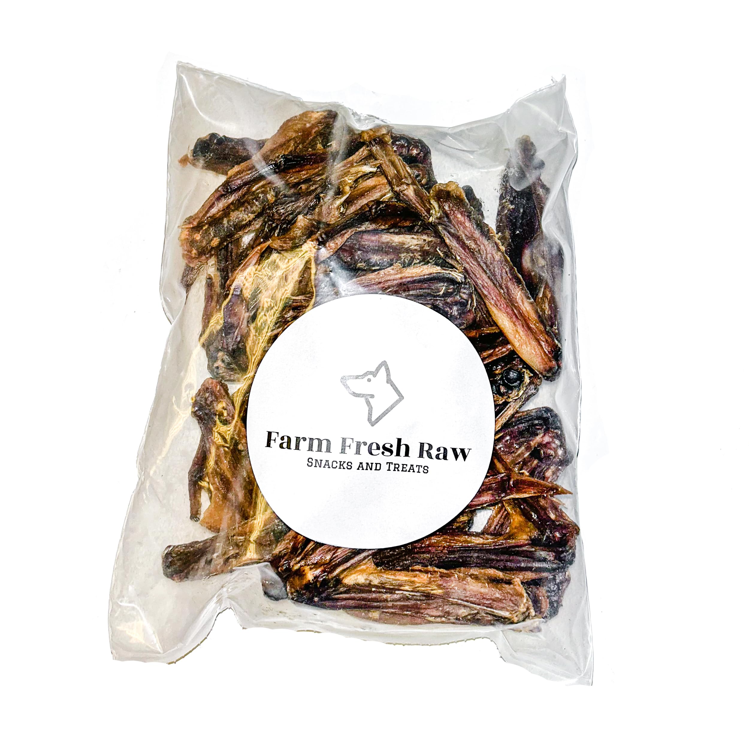Generic Duck Wing Treats for Dogs Chew Treats Single Natural Ingredient 1 lb Bag