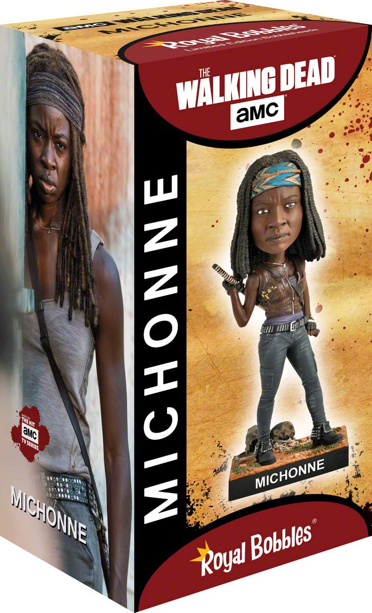 Royal Bobbles The Walking Dead Michonne Collectible Bobblehead Statue