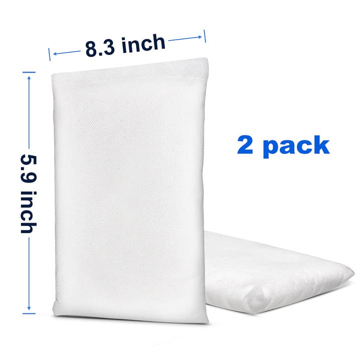 DEEPLITE Hot Tub Scum Absorber, SPA Oil Absorbing Accessories Scum Sponge for Hot Tubs, Swimming Pools (2-Pack)