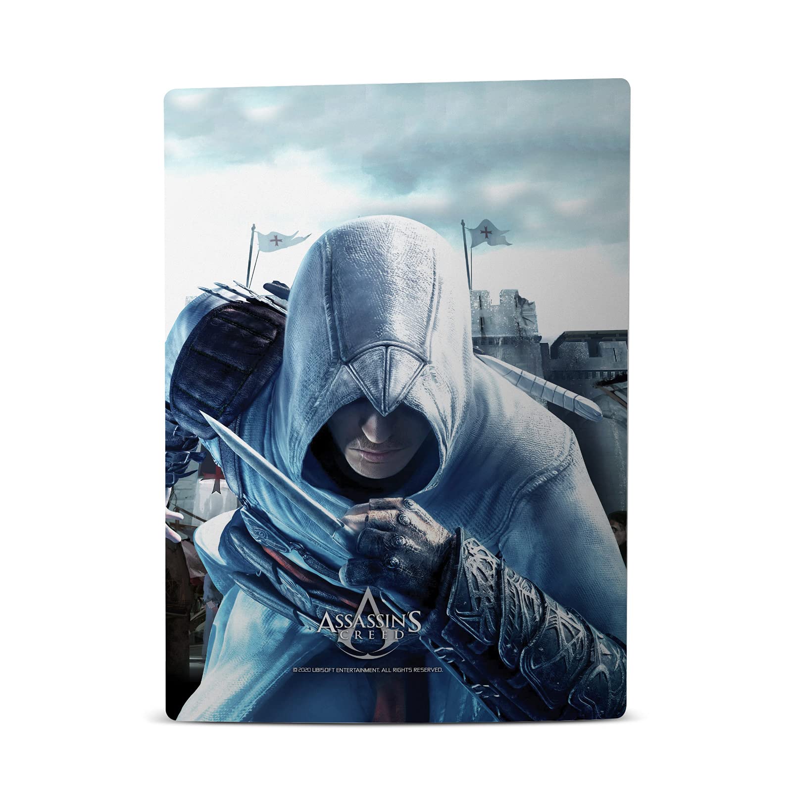 Head Case Designs Officially Licensed Assassin's Creed Altaïr Hidden Blade Key Art Vinyl Faceplate Gaming Skin Decal Compatible With Sony PlayStation 5 PS5 Disc Edition Console & DualSense Controller