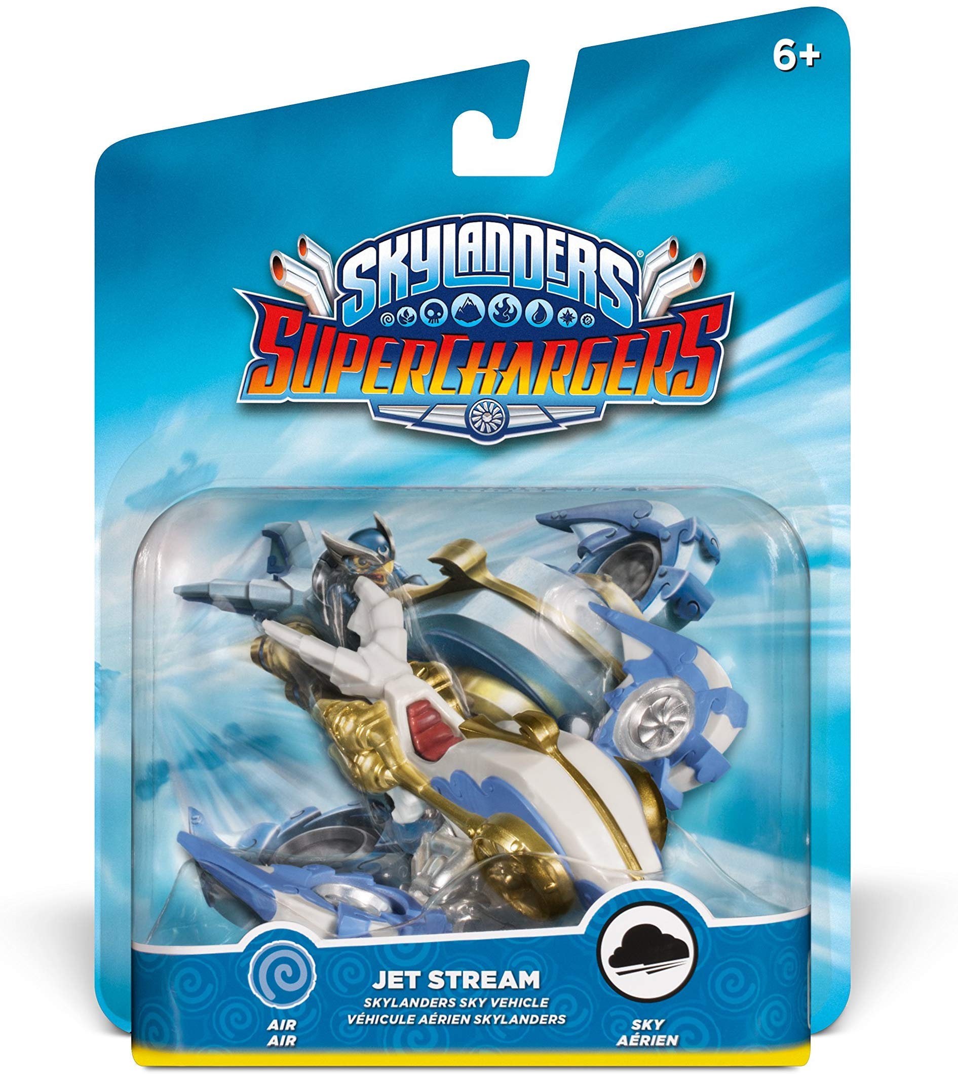 Skylanders SuperChargers 5 Pack Vehicle Starter Bundle! 5 Vehicles, 1 Trophy, 1 Character: Splatter Splasher , Burn-Cycle , Jet Stream ,Stealth Stinger and Deep Dive Gill Grunt, Reep Ripper Sea Trophy