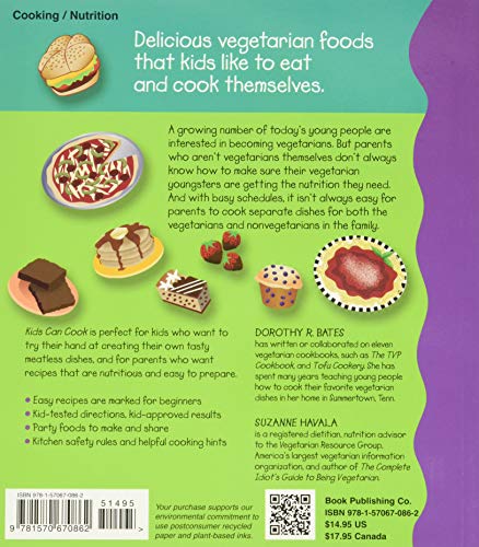 Kids Can Cook (Vegetarian Recipes Kitchen-Tested by Kids for Kids)