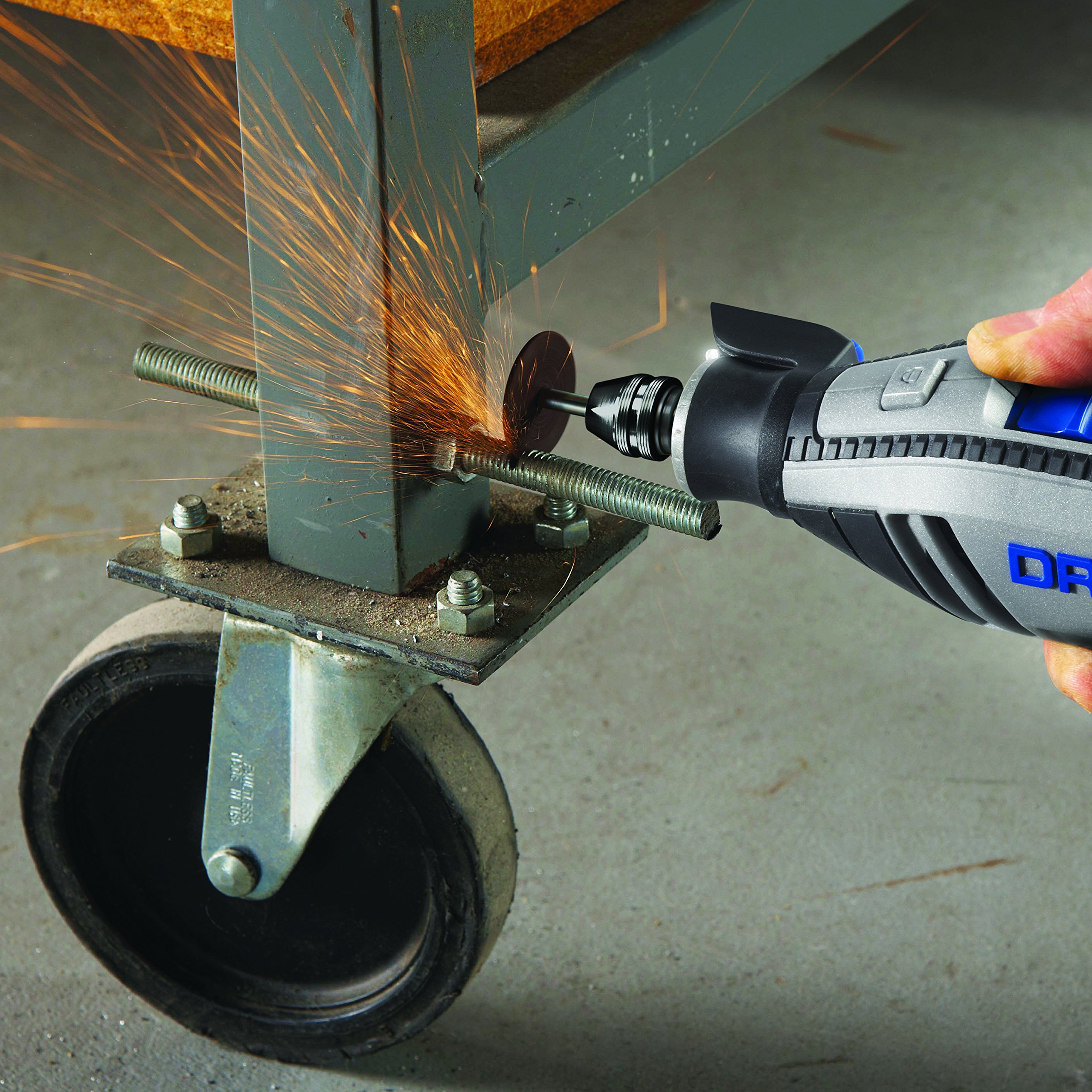 Dremel 4300-9/64 Rotary Tool Kit with Flex Shaft- 9 Attachments & 64 Accessories- Engraver, Router, Sander, and Polisher & 231 Portable Rotary Tool Shaper and Router Table- Woodworking Attachment