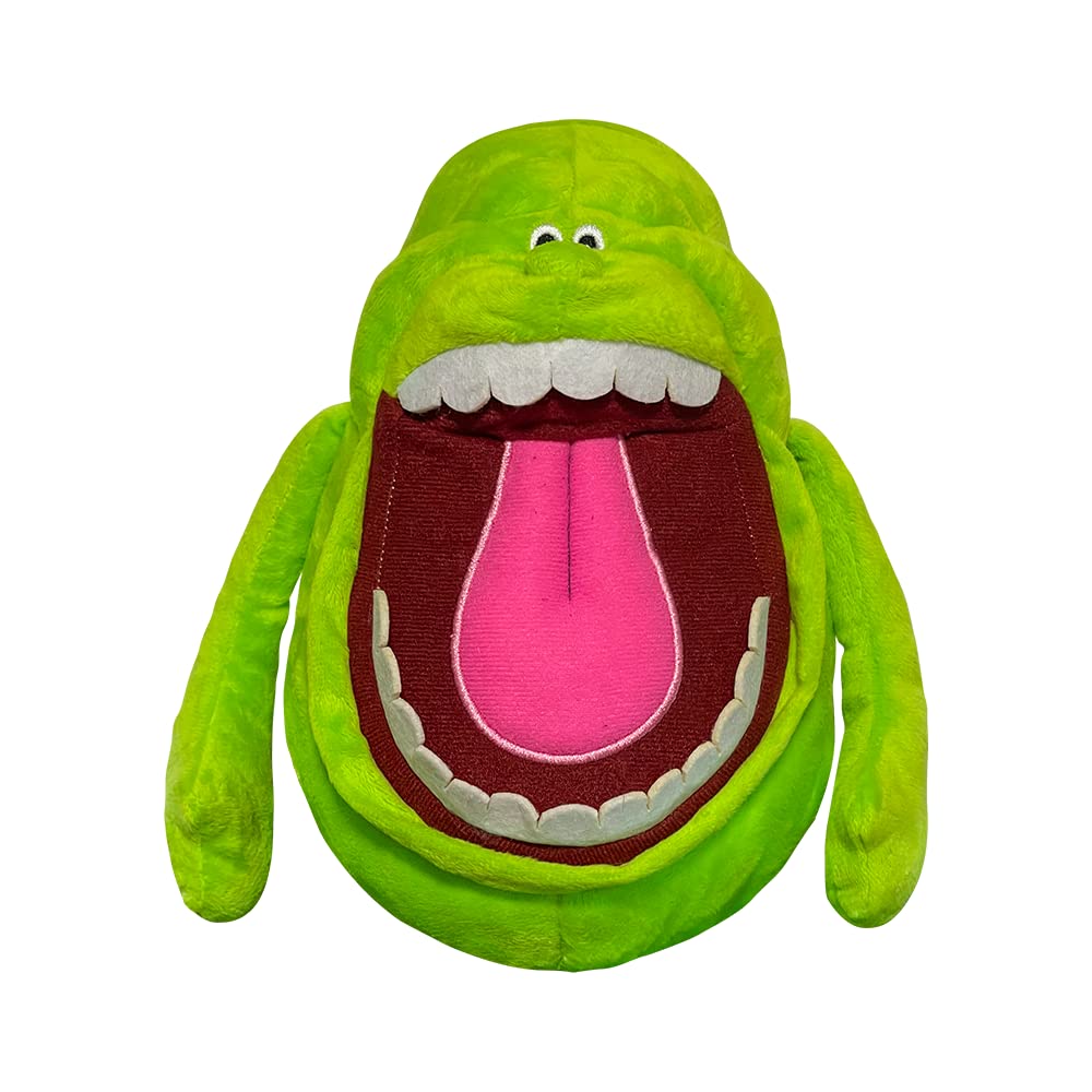 Caripheny Ghost Plush 10Inch Cute Slimer Busters Stuffed Doll Toys for Fans