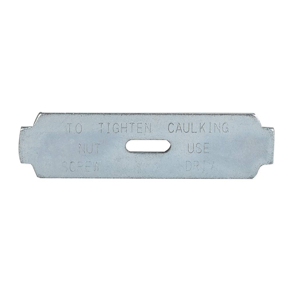 Eastman 2 Inch IPS No Caulk Brass Shower Drain, Stainless Steel, 15306