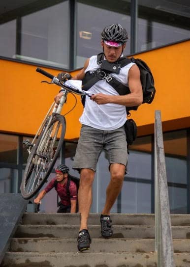 CLINCH INDUSTRIA - Cycling Caps, Kirei Design/with Quick-Drying Fibers, Material with Sports Technology and Uv Filter/Flexible PVC Visor, Nylon Threads, Anti-allergenic Elastic